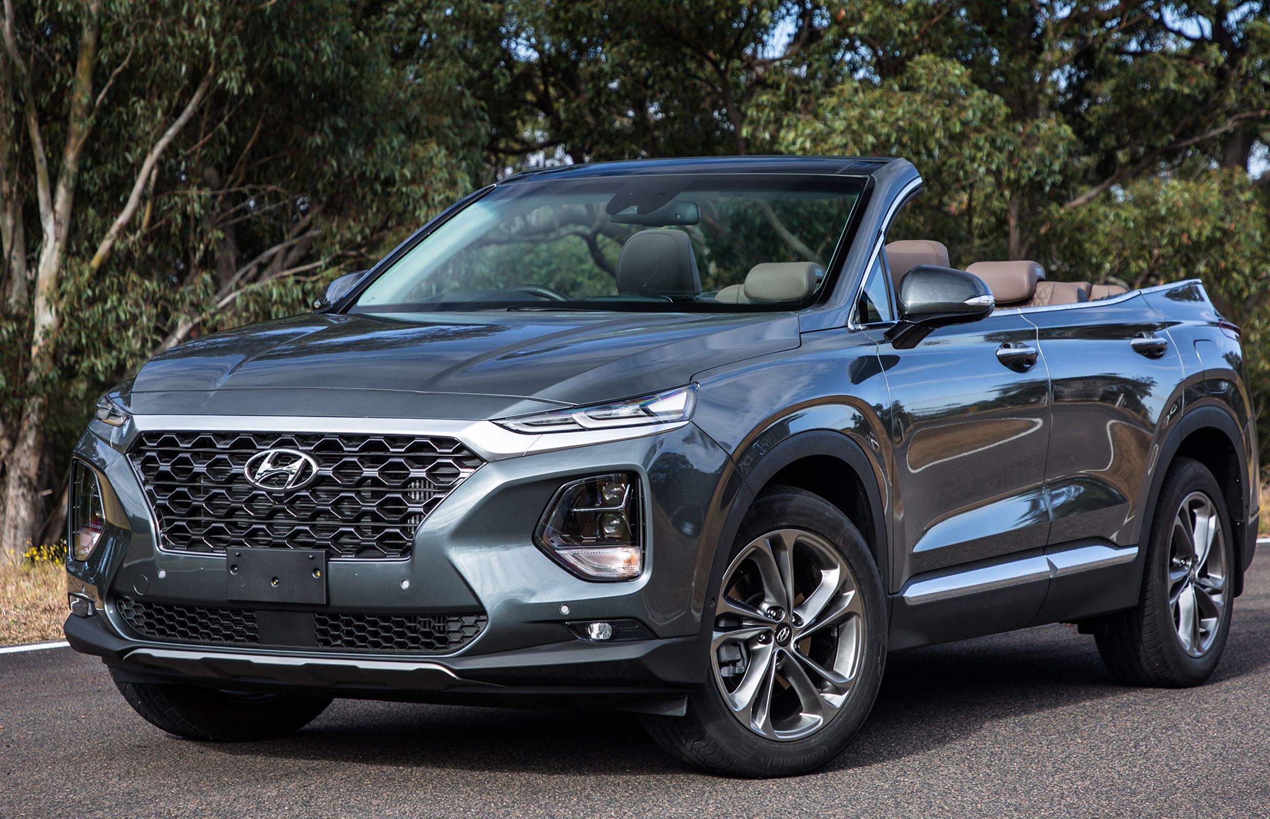 Hyundai Australia reveals one-off convertible Santa Fe | Driving