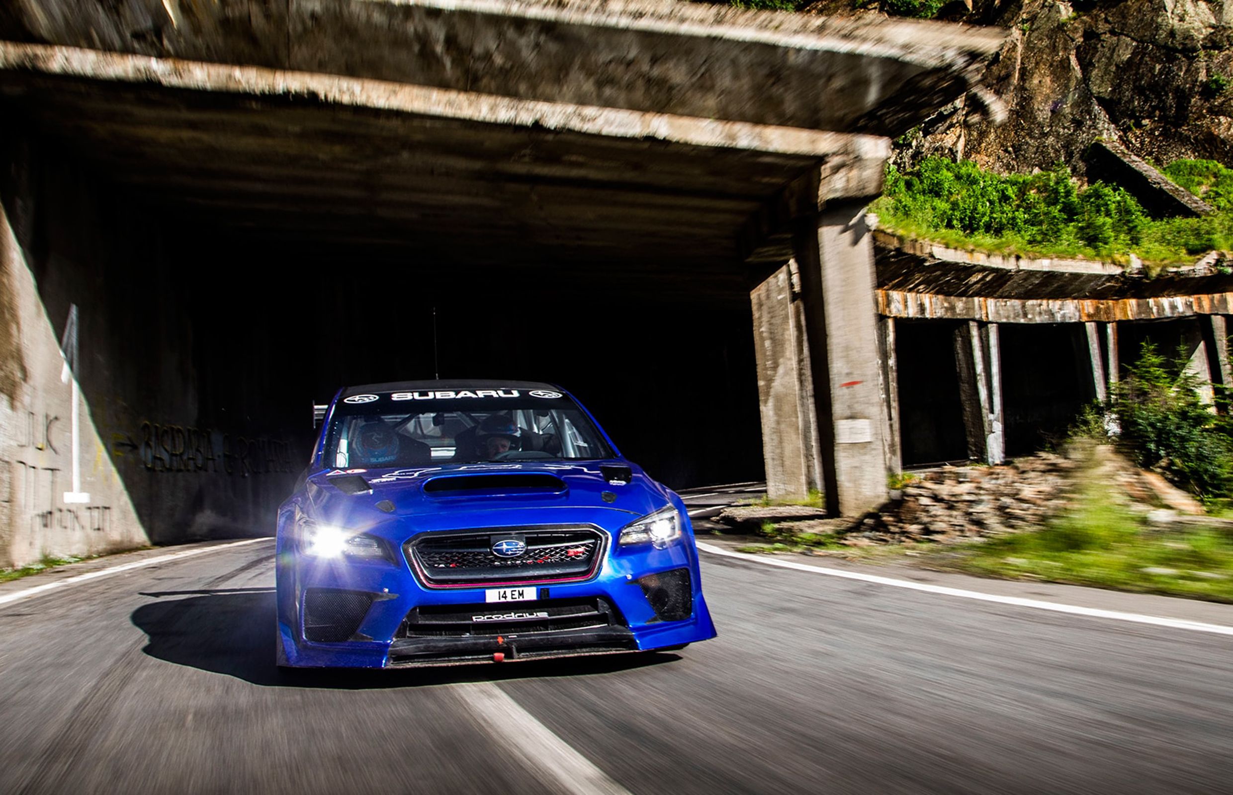 Subaru’s Isle of Man record-setter monsters the Transfăgărășan Highway ...
