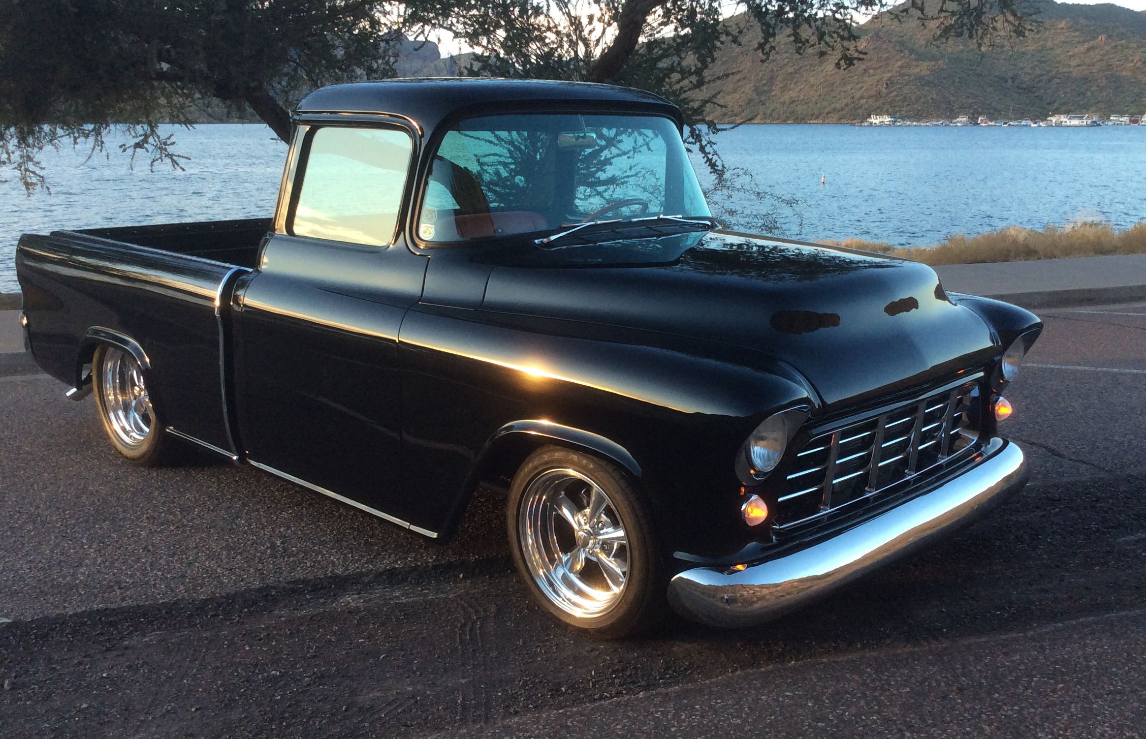 On the Road: 1955 Chevrolet Cameo pickup | Driving