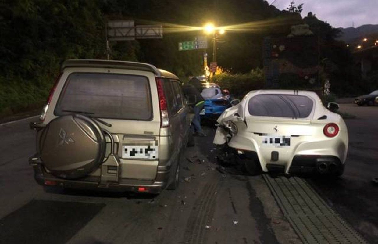 Delivery driver dozes off, sideswipes four Ferraris, causes $500k in ...