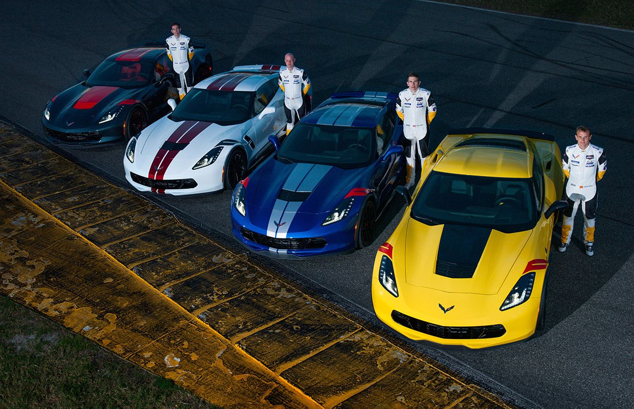 Driver's Series Corvettes pay tribute to previous champion 'Vette ...