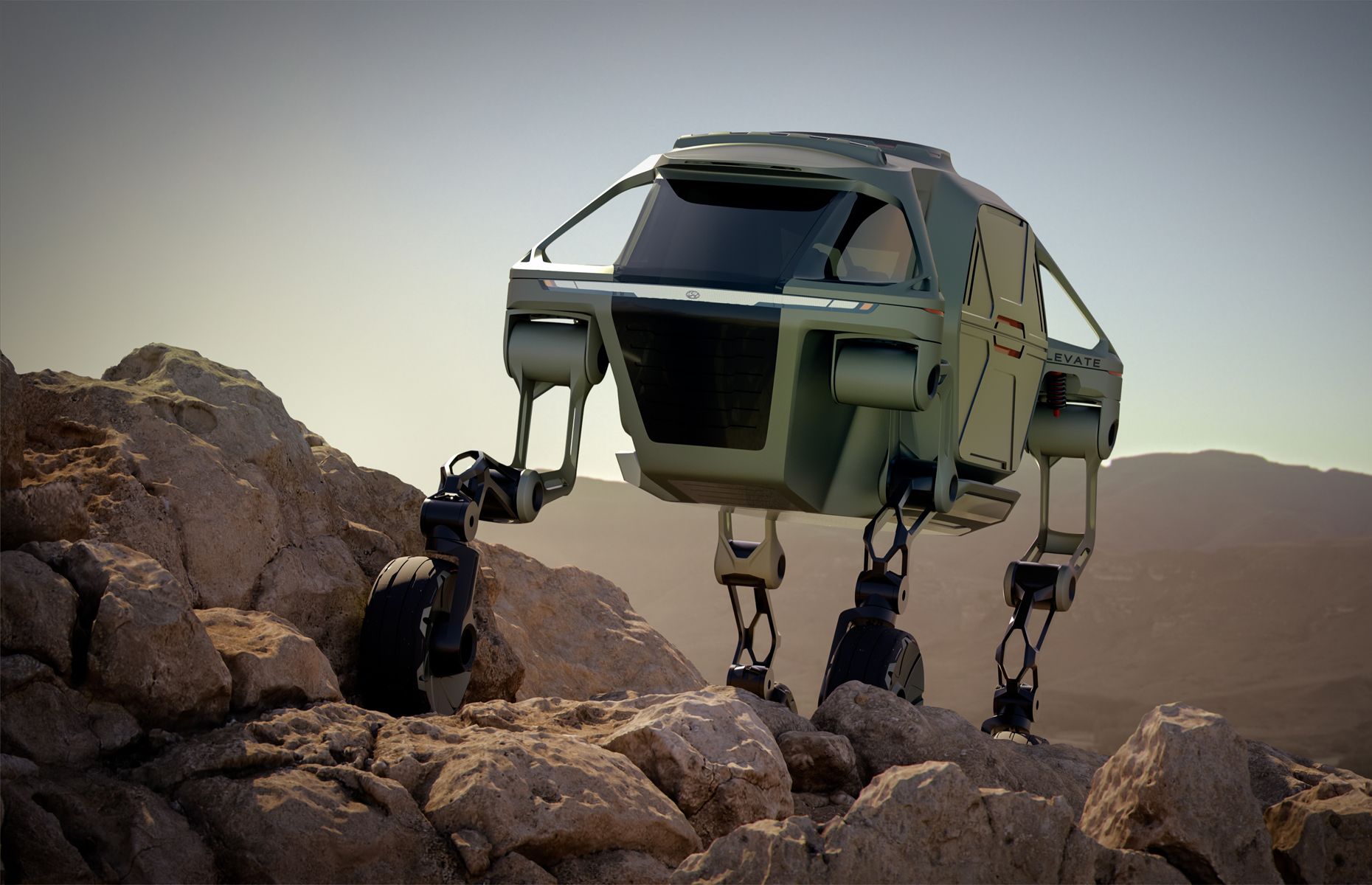 Hyundai sees Walking Car prototype as perfect disaster relief vehicle ...