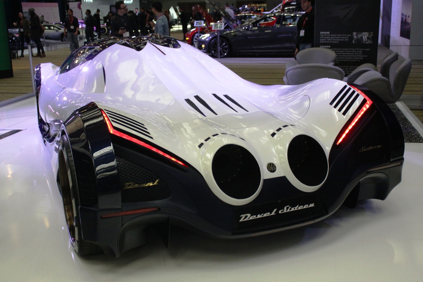 First Look: 5,000-horsepower Devel Sixteen debuts at Toronto auto show ...