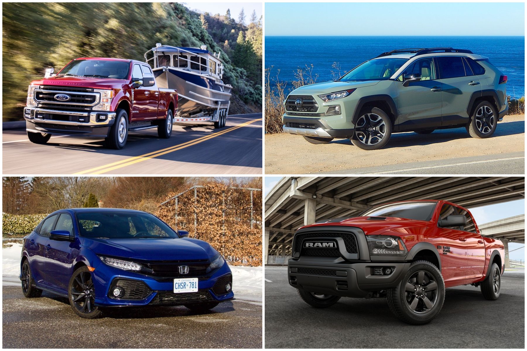 Canada's 10 best-selling vehicles in the first quarter of 2019 | Driving