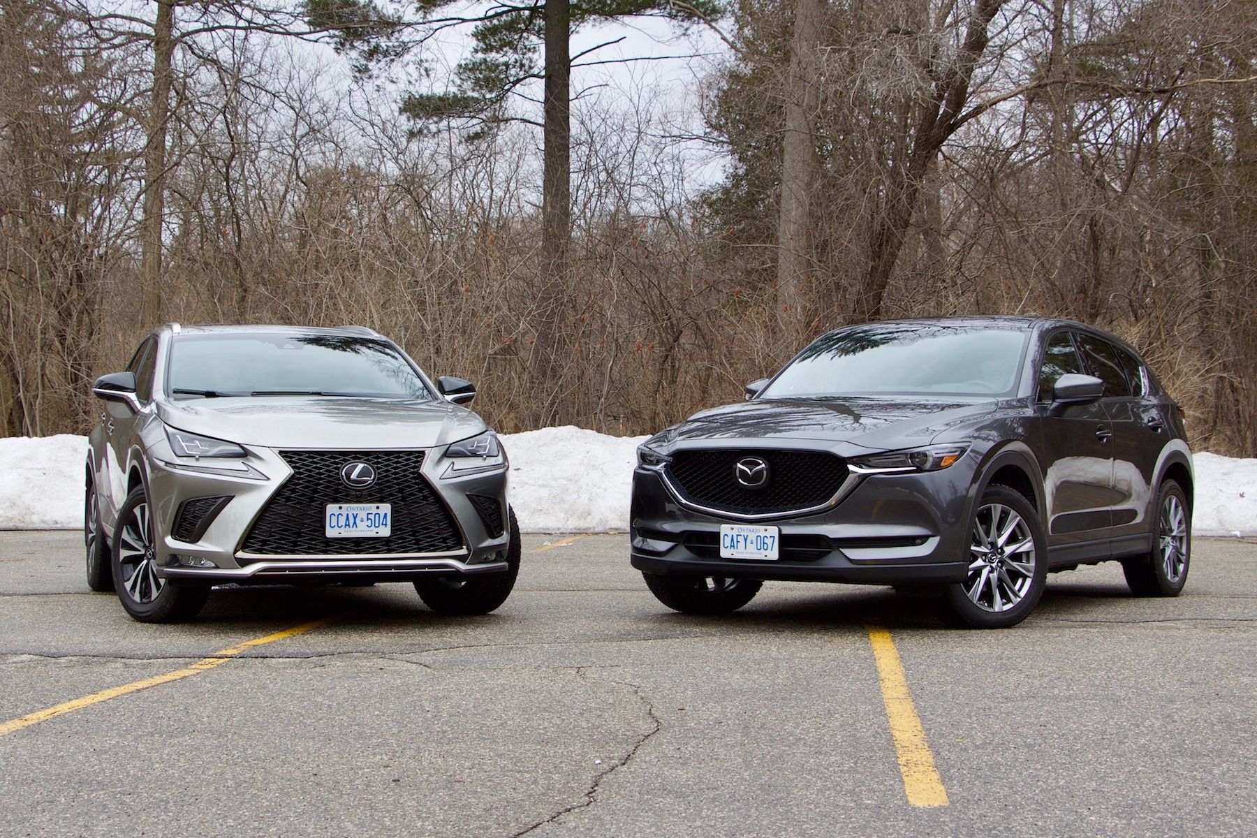 SUV Comparison: 2019 Mazda CX-5 Signature vs Lexus NX300 F Sport | Driving