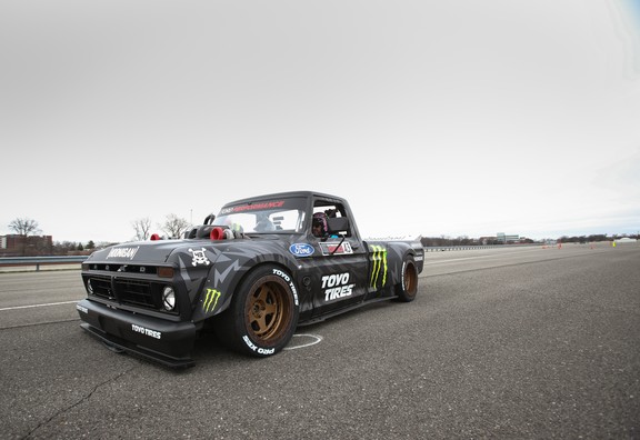 Ken Block's 'Hoonitruck' Ford F-150 is a ridiculous, tire-shredding ...