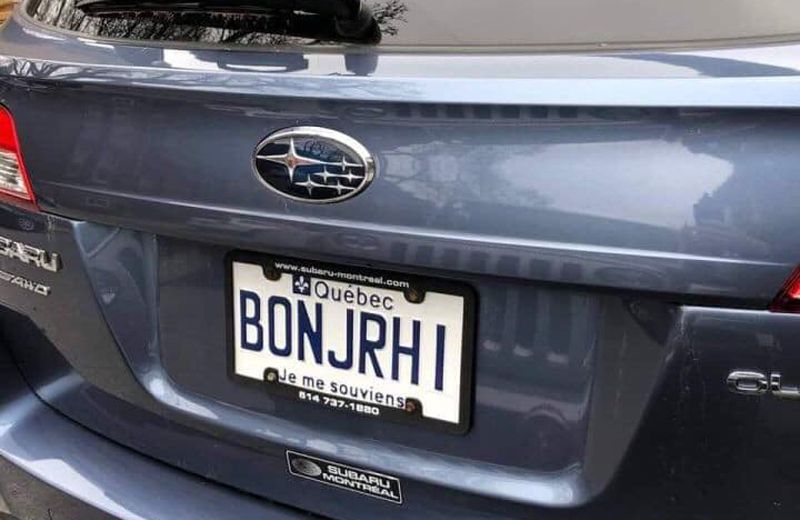 These are the best vanity plates we've seen in Quebec | Driving