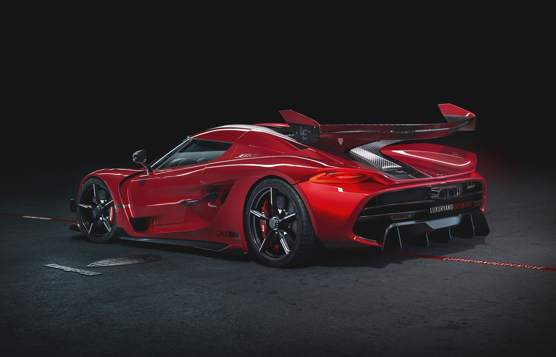 Koenigsegg Jesko Red Cherry Edition looks literally sweet | Driving