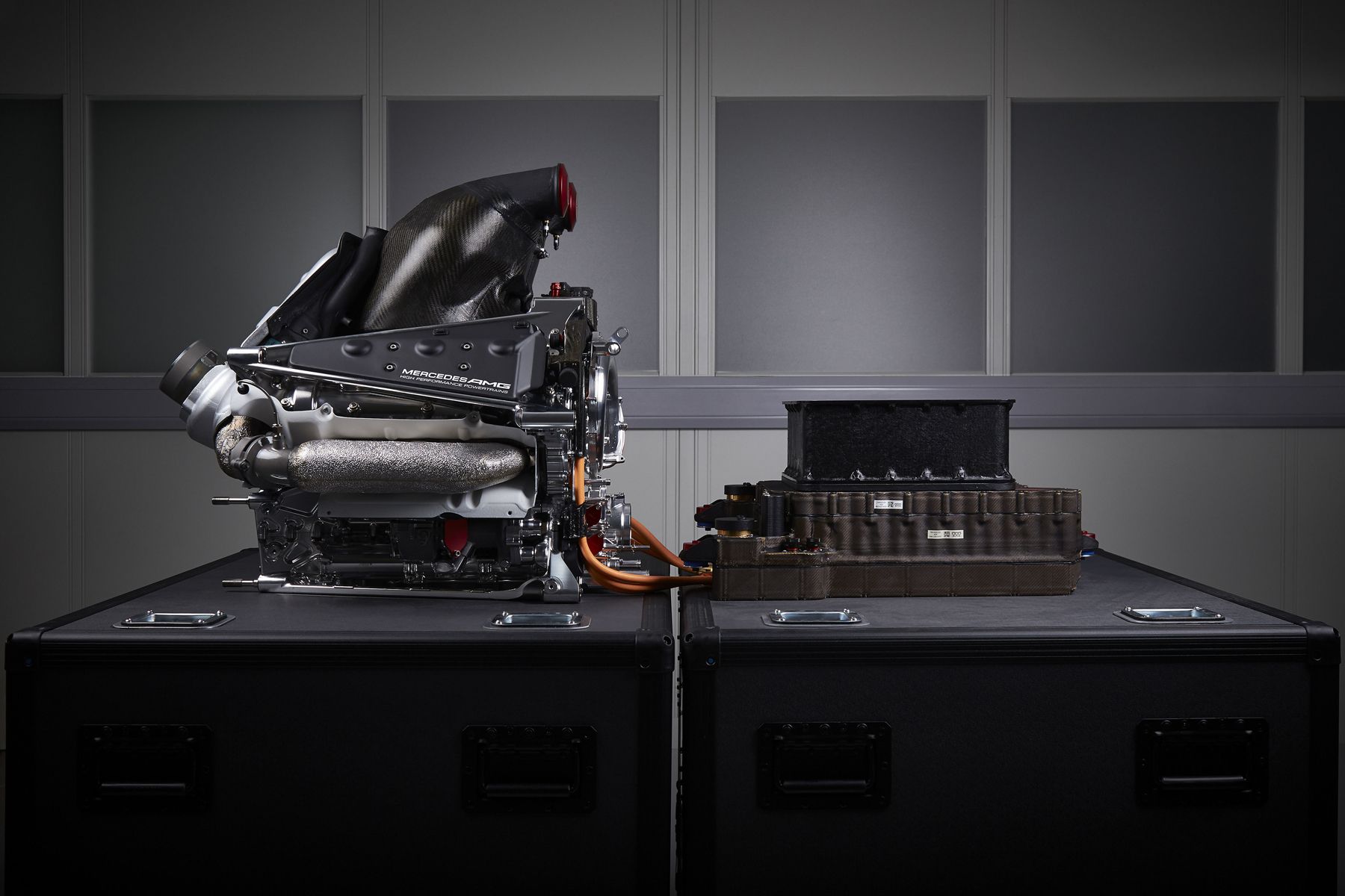 Here's what 125 years of engine development looks like at Mercedes-Benz ...