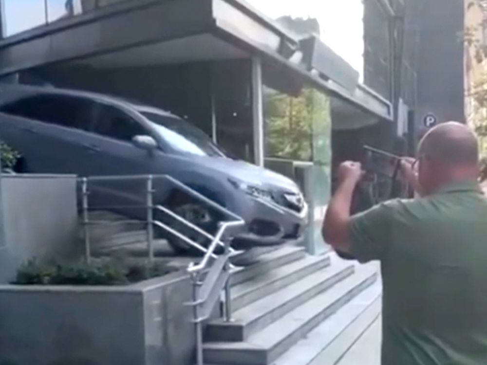 Vancouver woman fined for driving SUV down staircase | Driving