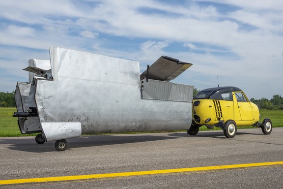 America's only airworthy vintage flying car heads to Barrett-Jackson ...