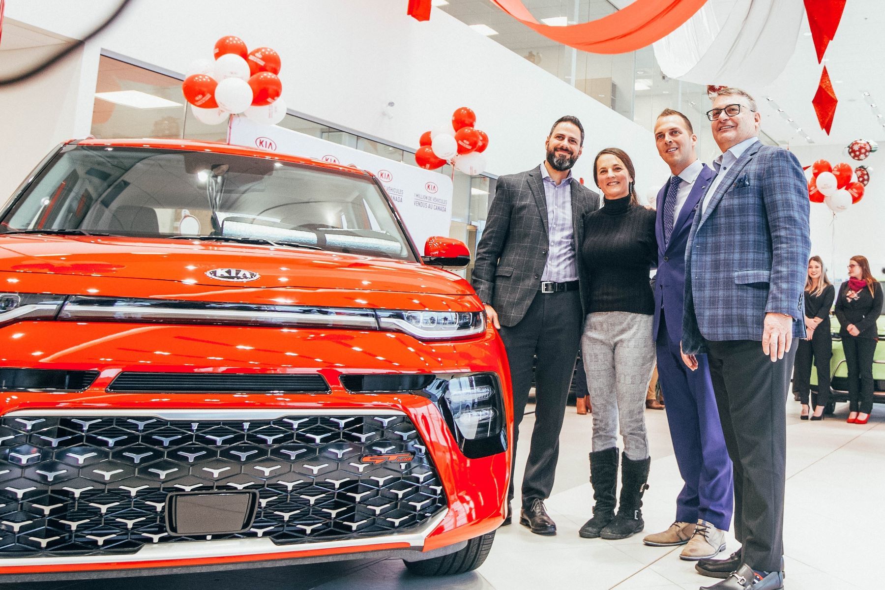 Kia Canada sells its 1 millionth vehicle in Quebec – and this customer ...