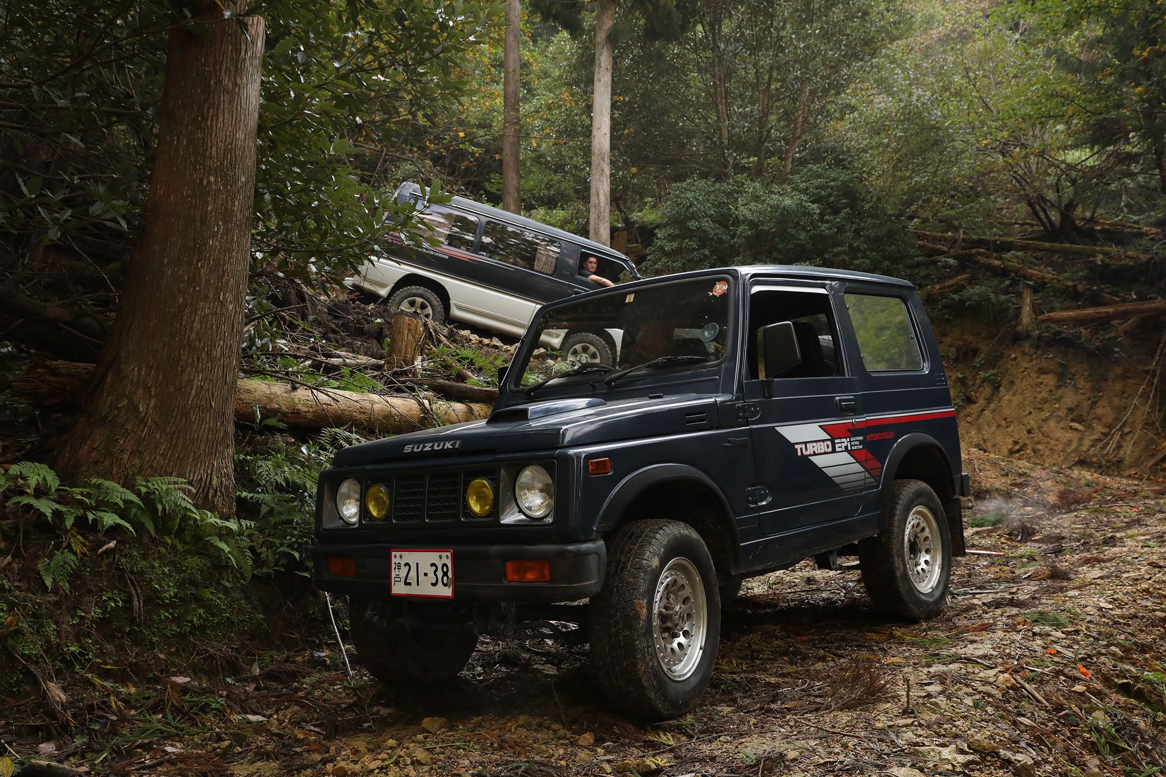 We climbed a mountain with a couple of cool JDM off-roaders | Driving
