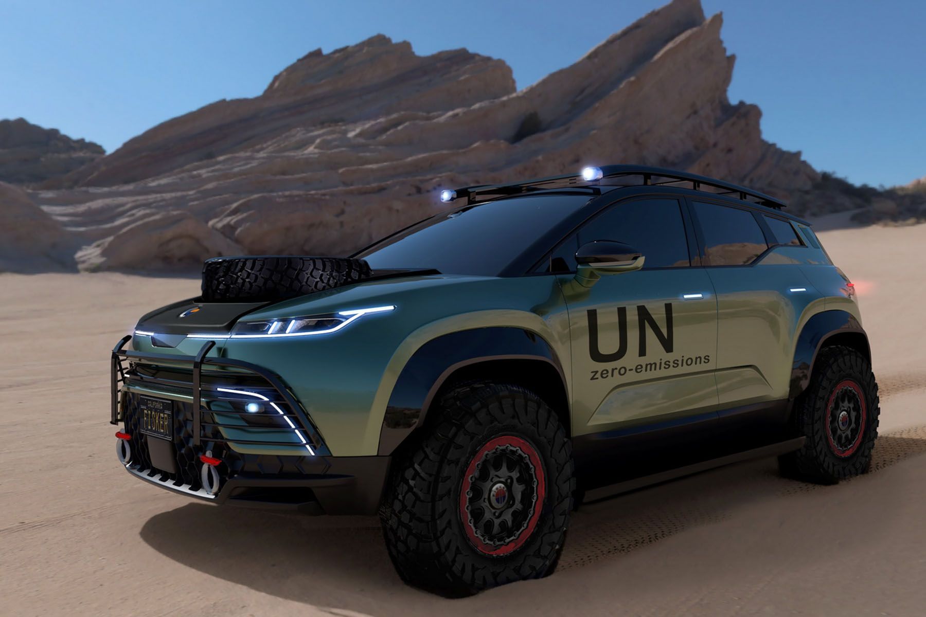 This off-road Fisker Ocean is an impossible bug-out vehicle | Driving