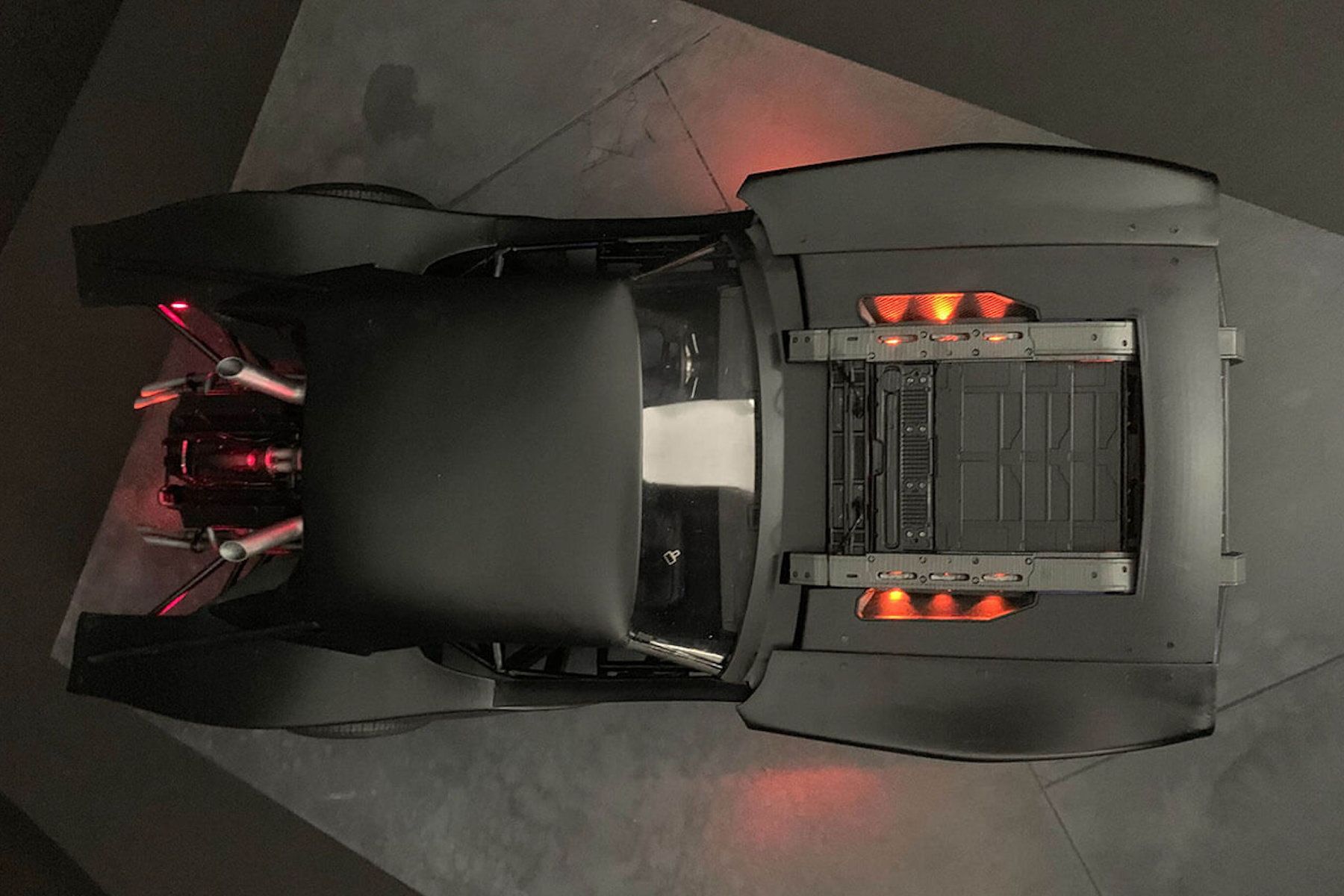 This model of the new Batmobile shows off its muscle car influences ...