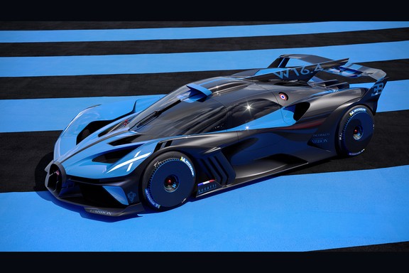 Bugatti's Bolide is a one-off 499-km/h-top-speed lightweight race car ...