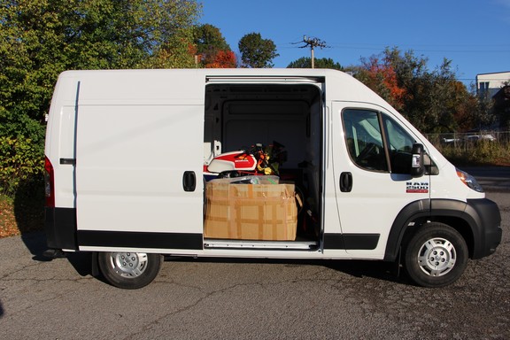 2020 Ram 1500 ProMaster Cargo Van 118” WB Road Test | Driving