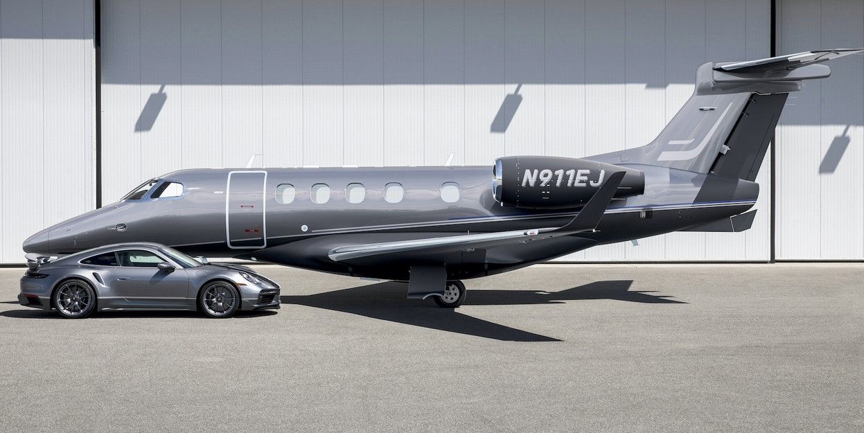 What do you get the Porsche owner who has everything? A matching jet ...