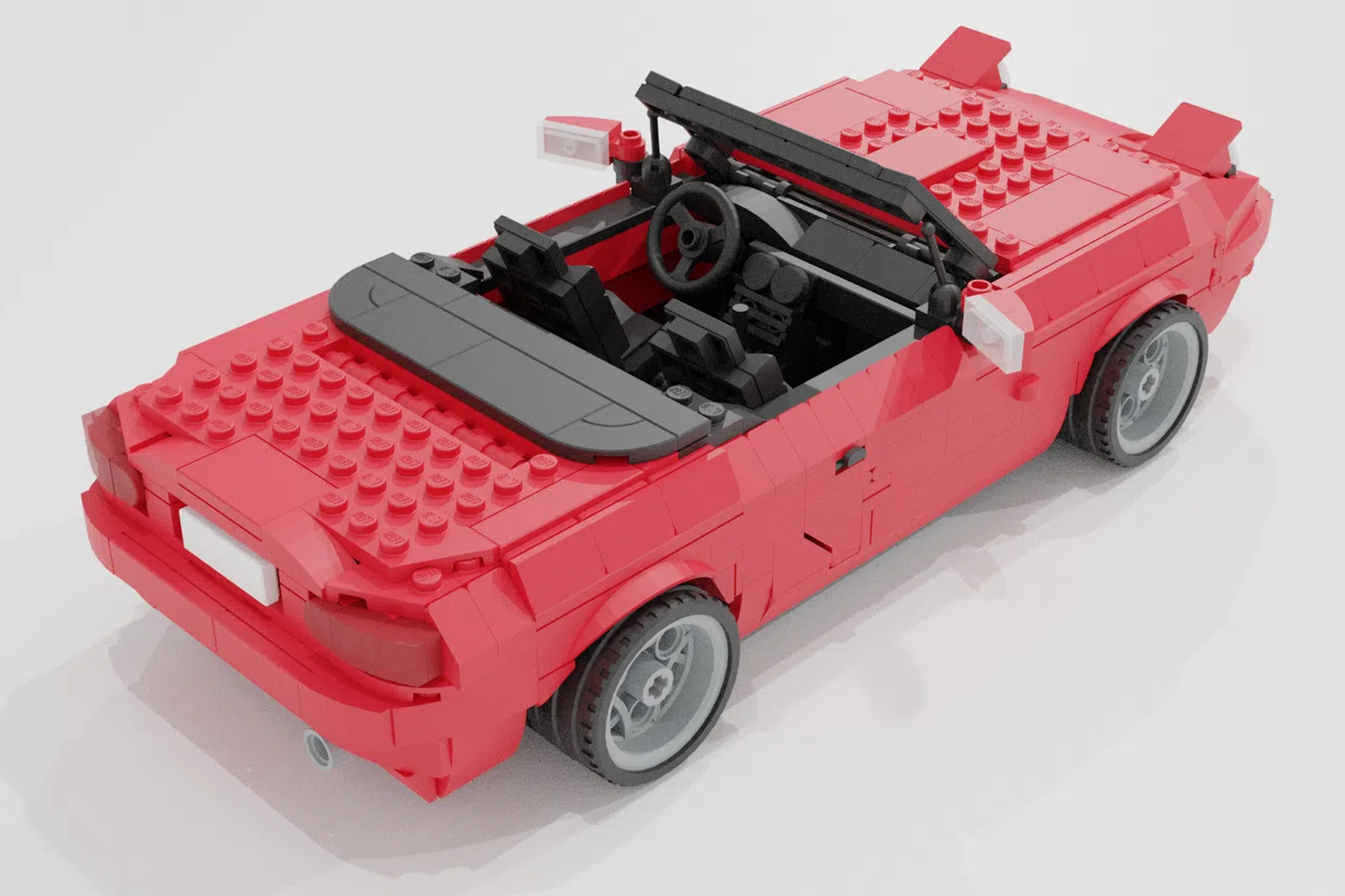 Well-detailed toy-brick Mazda Miata build proposed as LEGO Ideas kit ...