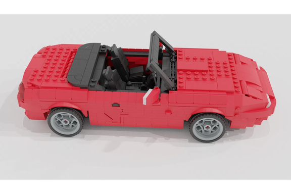 Well-detailed toy-brick Mazda Miata build proposed as LEGO Ideas kit ...