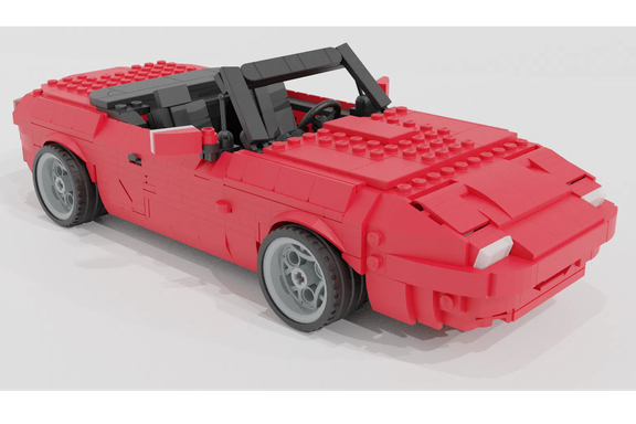 Well-detailed toy-brick Mazda Miata build proposed as LEGO Ideas kit ...