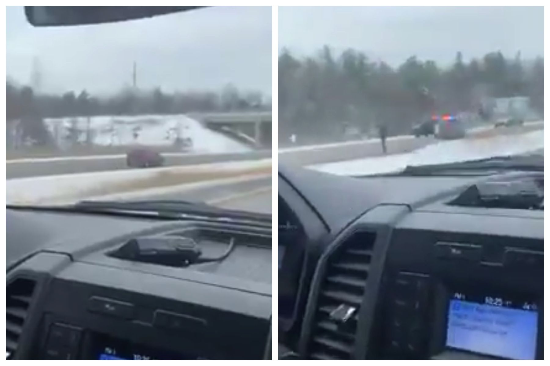 Ontario police stop 76-year-old speeding wrong direction down highway ...
