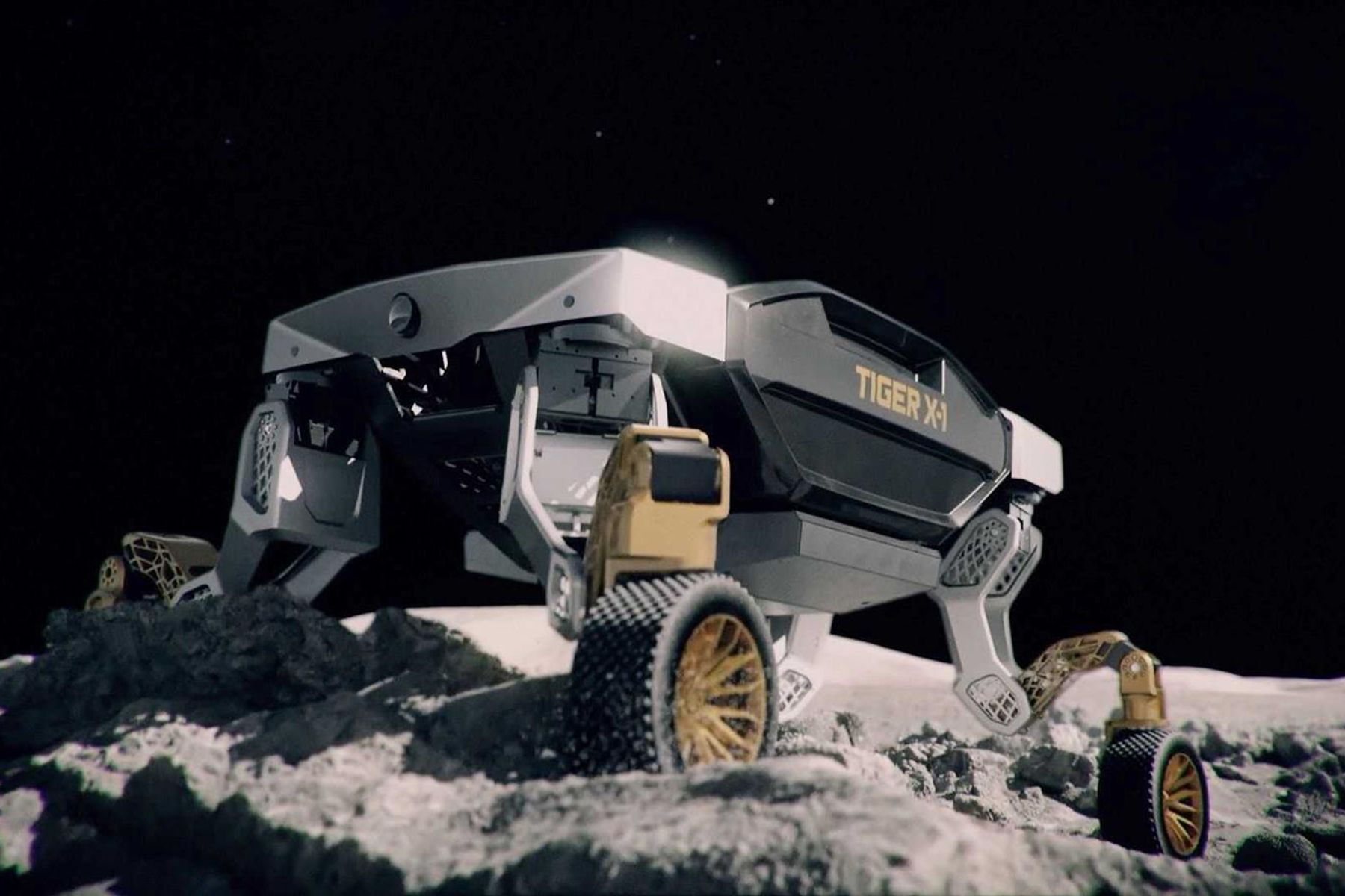 Hyundai's autonomous 'TIGER' is like an unmanned lunar rover with legs ...