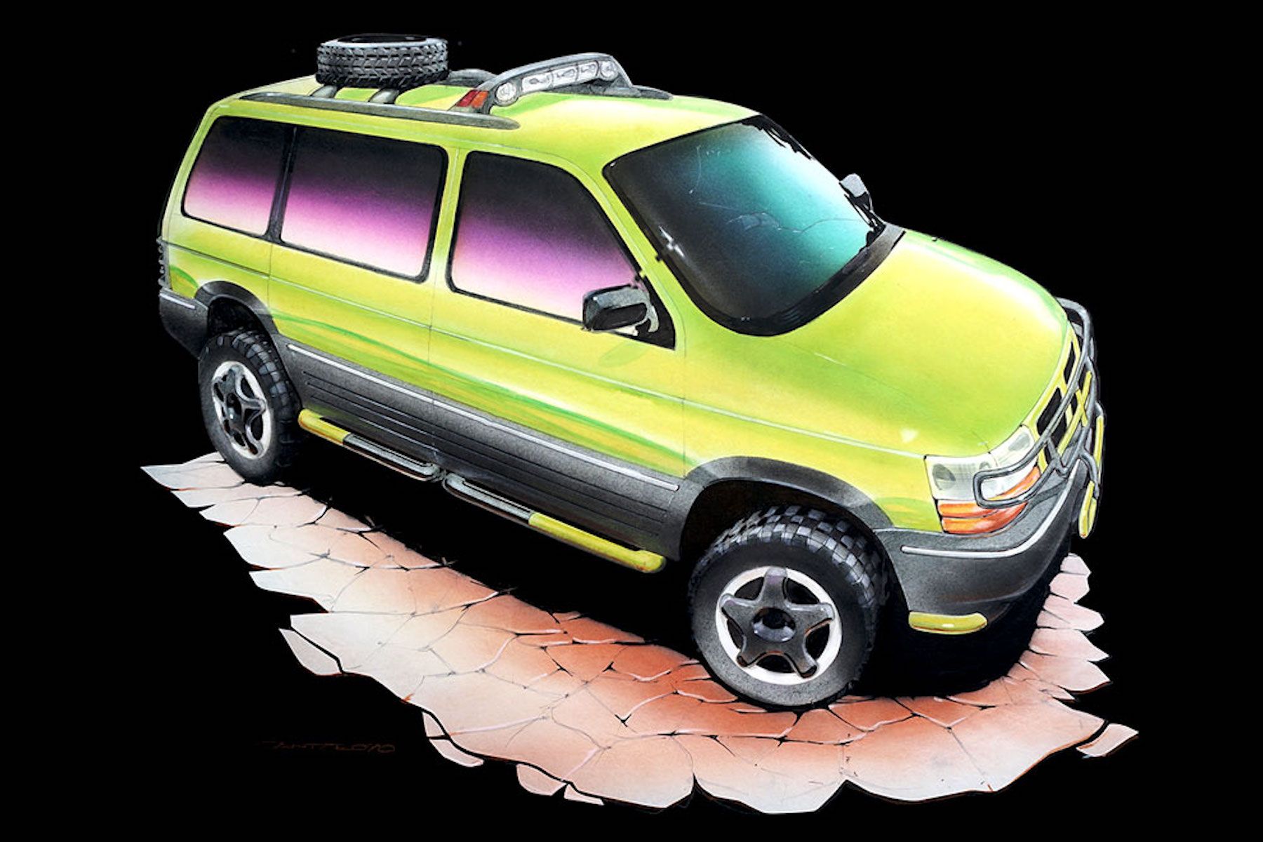 An off-road-ready Dodge Caravan? It nearly happened | Driving