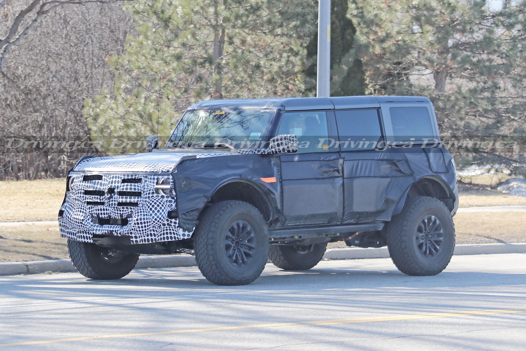 Spied! This beefy-looking Ford Bronco could be the new Warthog trim ...