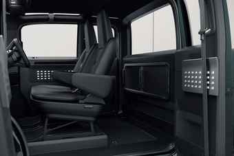 This bubbly electric Canoo pickup is like the opposite of a Cybertruck ...