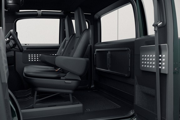 This bubbly electric Canoo pickup is like the opposite of a Cybertruck ...