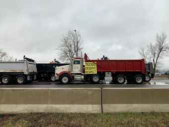 GTA dump truck protests occupy MTO inspection stations | Driving