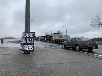 GTA dump truck protests occupy MTO inspection stations | Driving