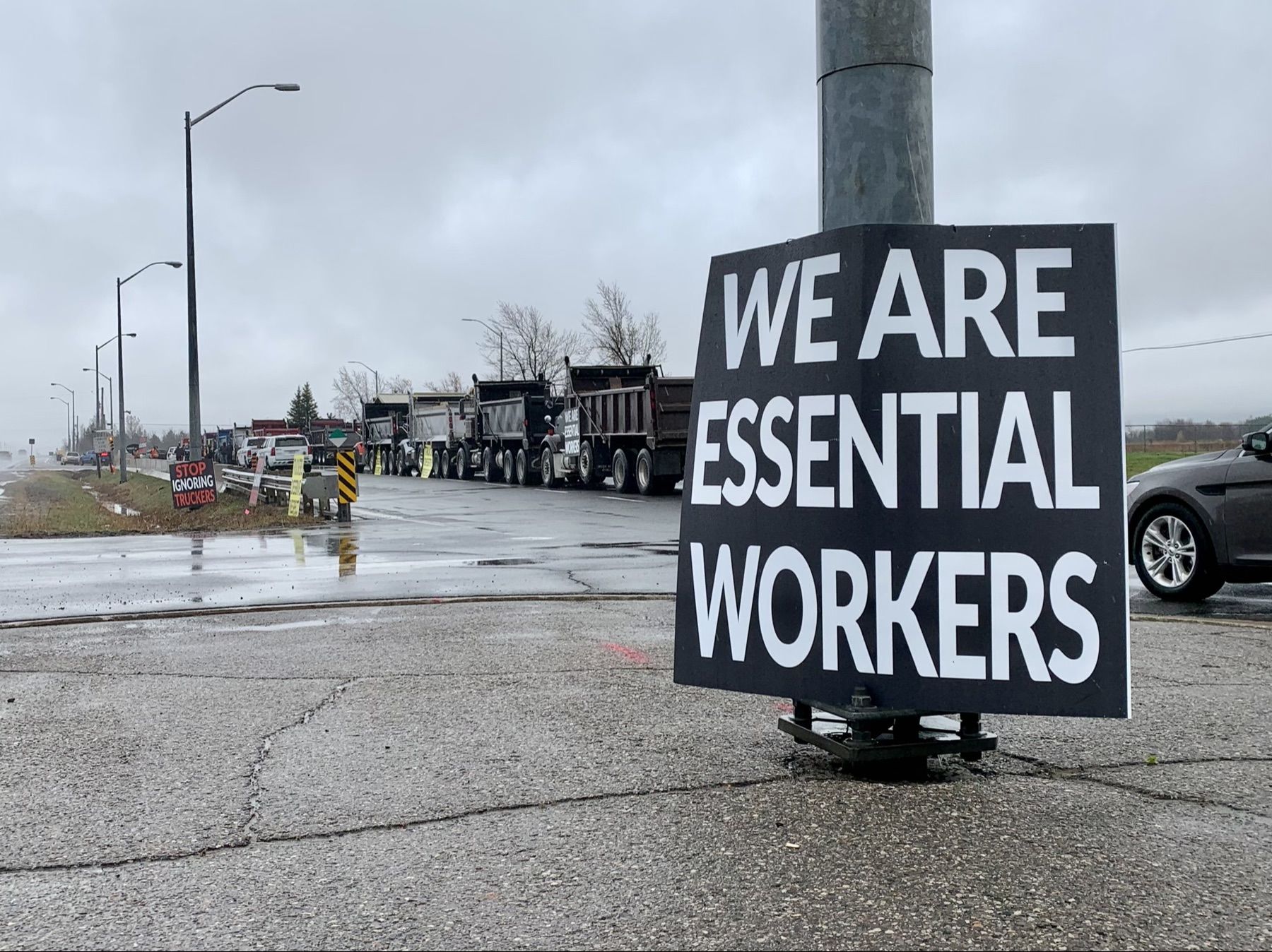 GTA dump truck protests occupy MTO inspection stations | Driving
