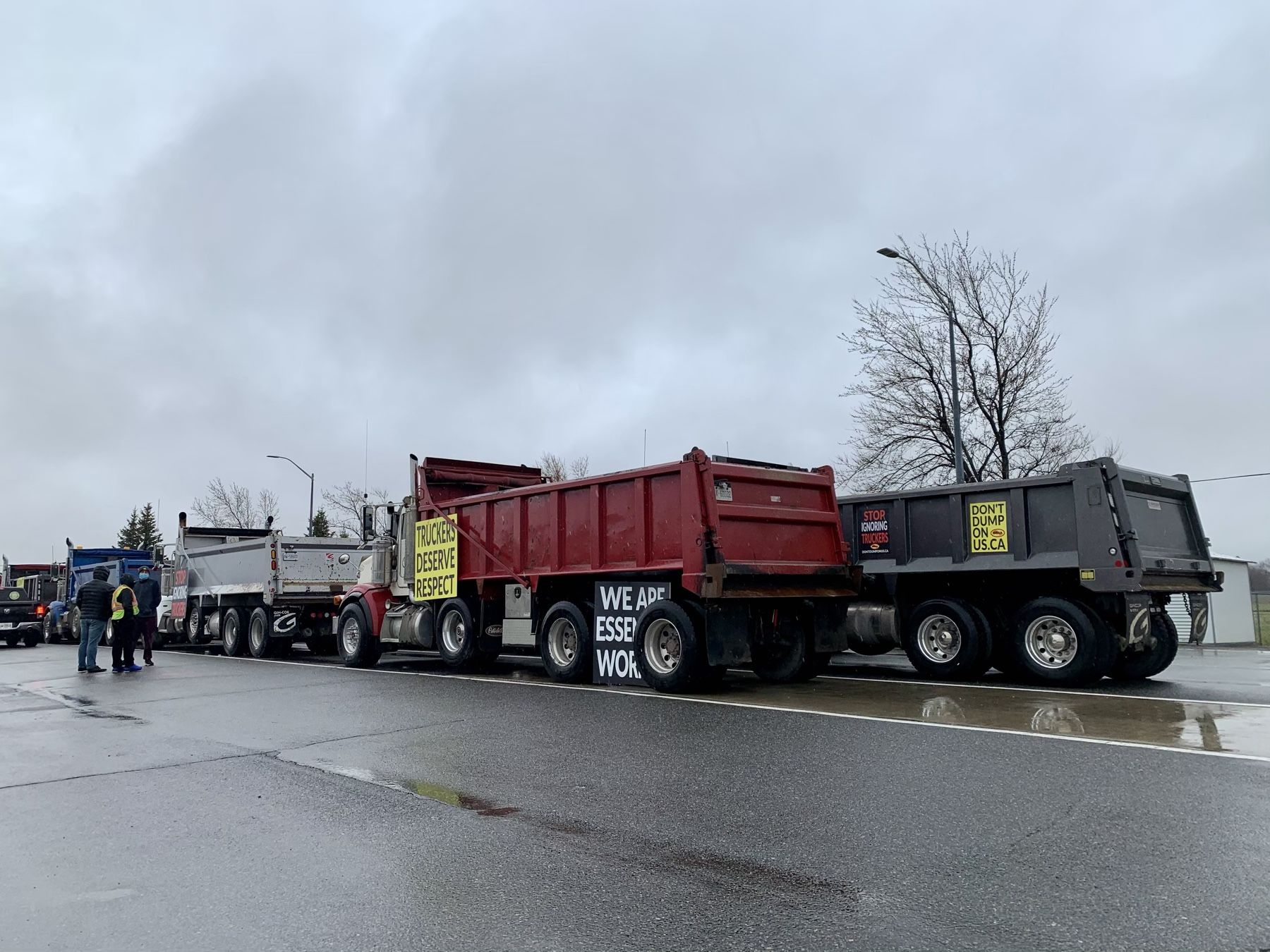 GTA dump truck protests occupy MTO inspection stations | Driving