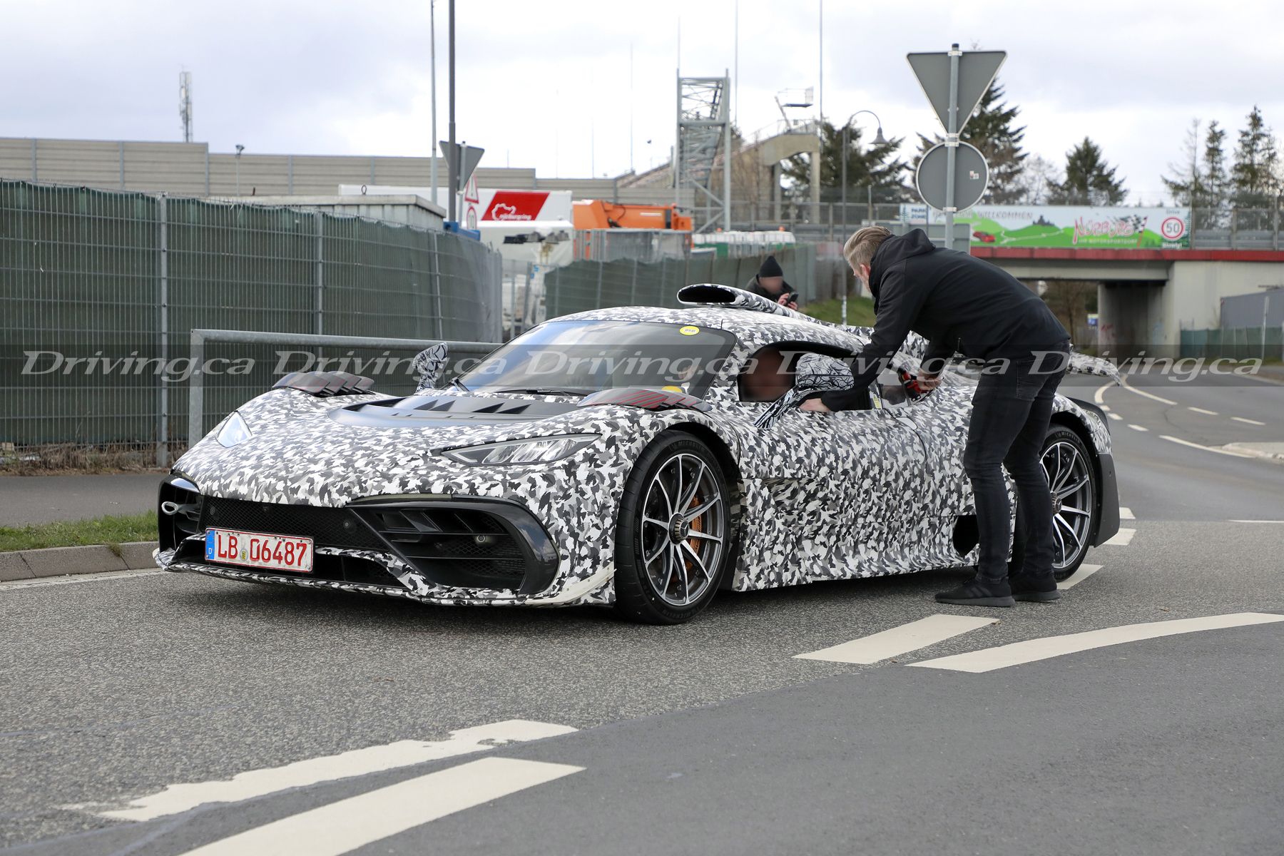 Spied! AMG ONE caught testing at Nürburgring, breaking down | Driving