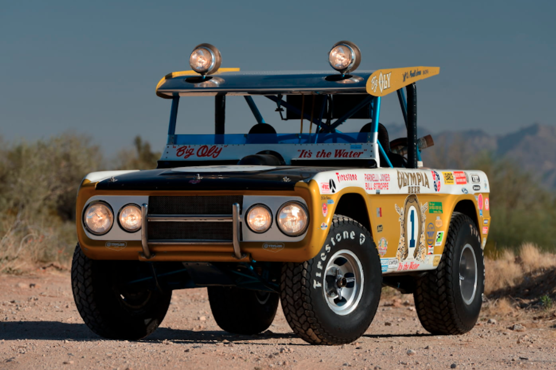 Baja-raced '69 Bronco becomes the most expensive truck ever auctioned ...