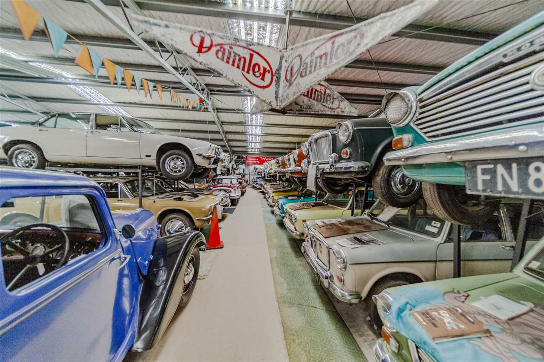 This 500-car museum of British cars in New Zealand is up for grabs ...