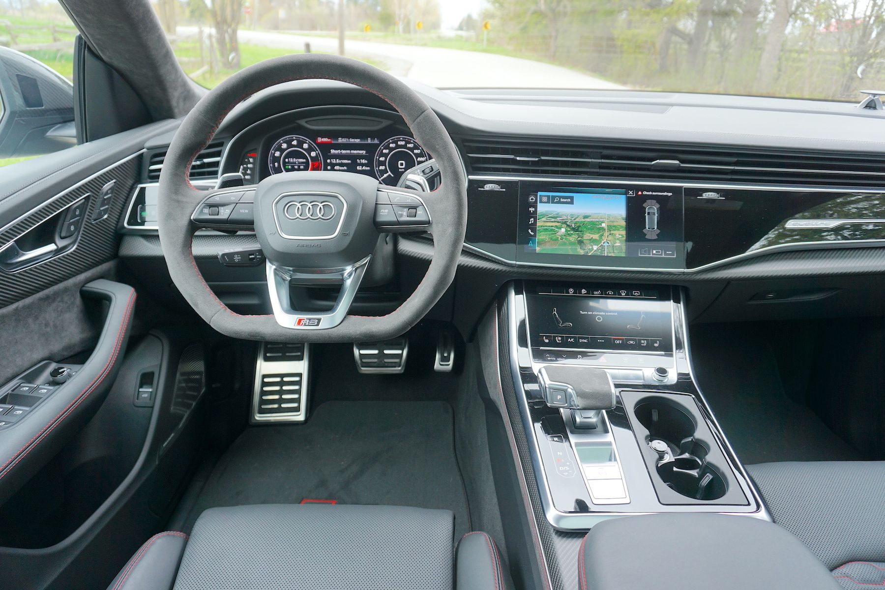 SUV Comparison: 2021 Audi RS Q8 vs BMW X6M Competition | Driving