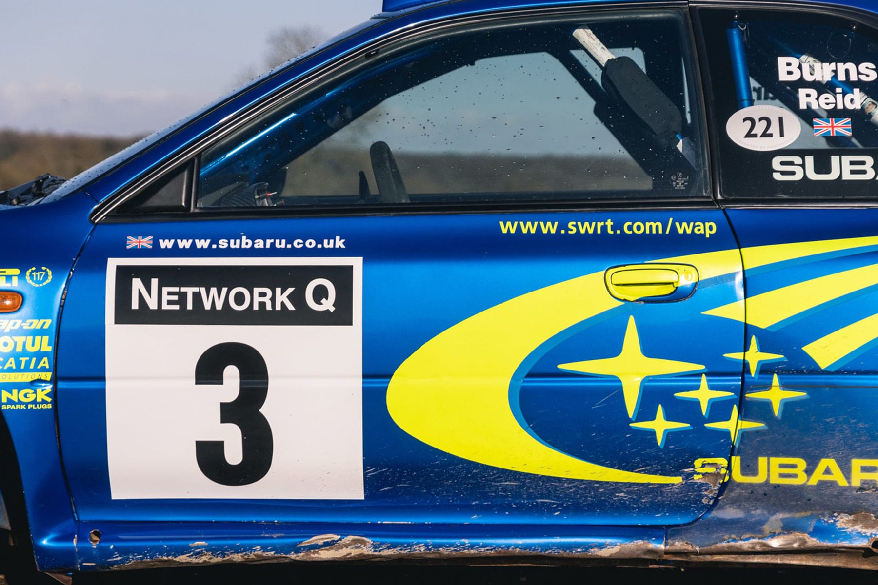 This old rally car just became the most expensive Subaru ever sold ...