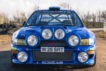 This old rally car just became the most expensive Subaru ever sold ...