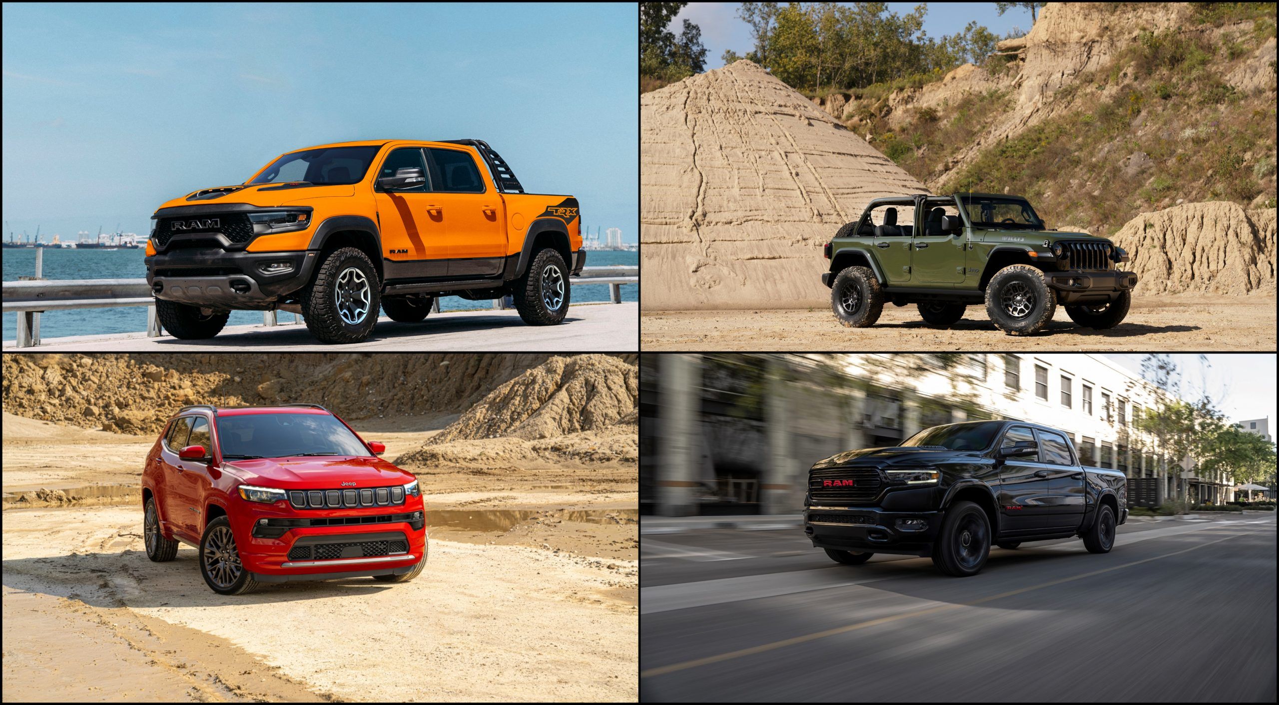 RAM et Jeep se multi-colorent d’éditions spéciales | Driving