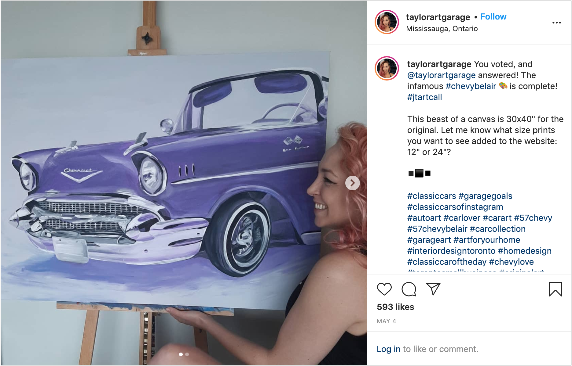 How Ontario painter Sacha Taylor is elevating car art | Driving