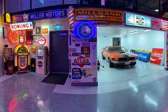Classic car man cave holds much of Vancouver’s neon sign history | Driving