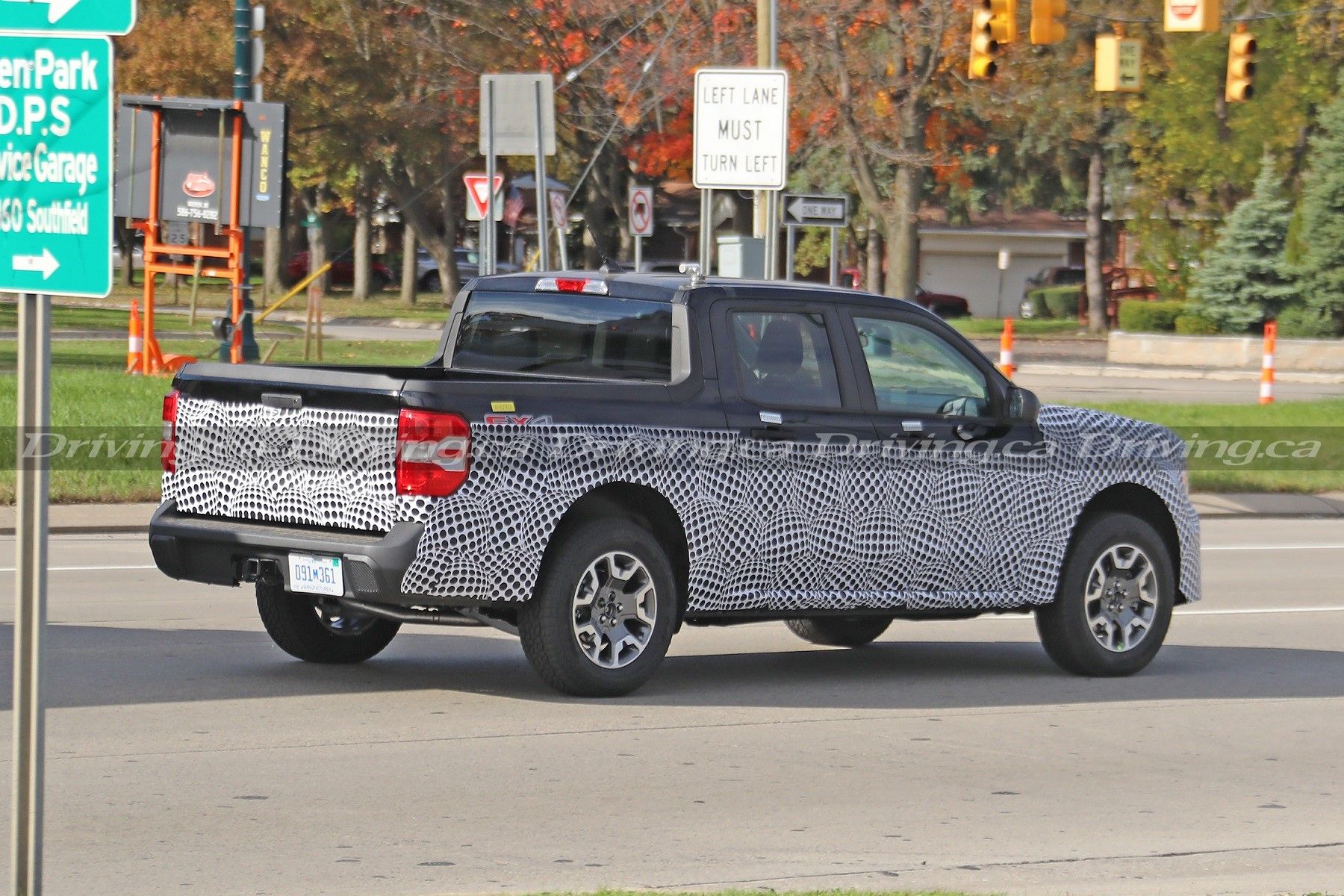 Spied! Mighty Mite Maverick turns a (big) wheel in Detroit | Driving