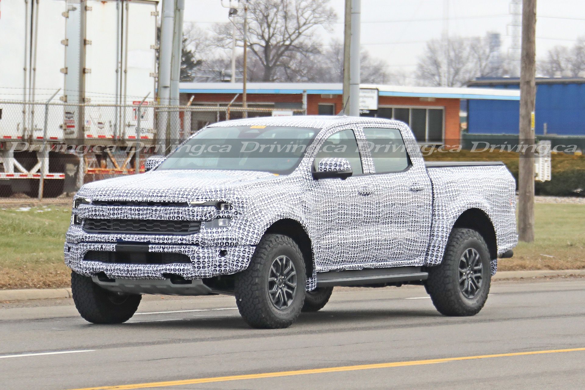 Spied! 2023 Ford Ranger Raptor caught testing with Bronco Raptor | Driving