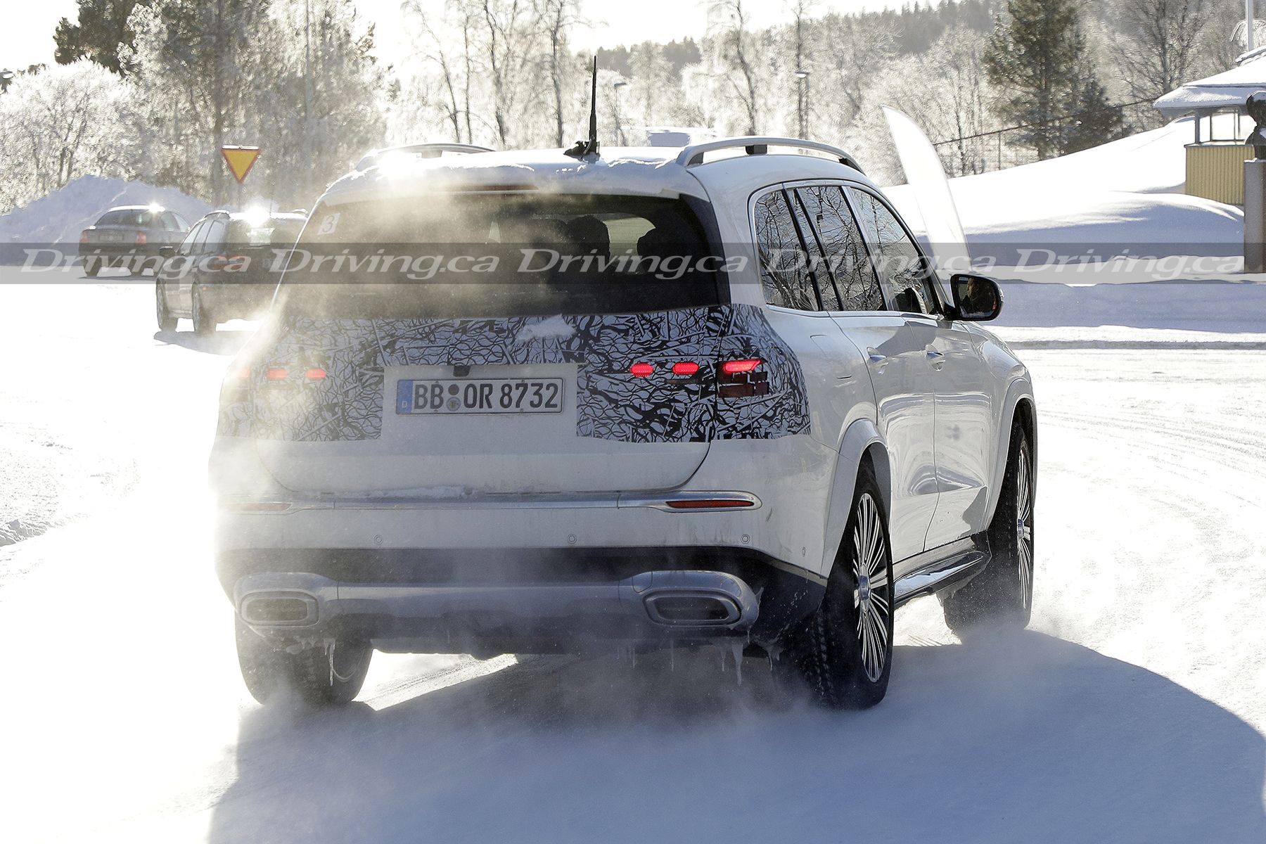 Spied! The Mercedes-Maybach GLS gets a mid-cycle refresh | Driving