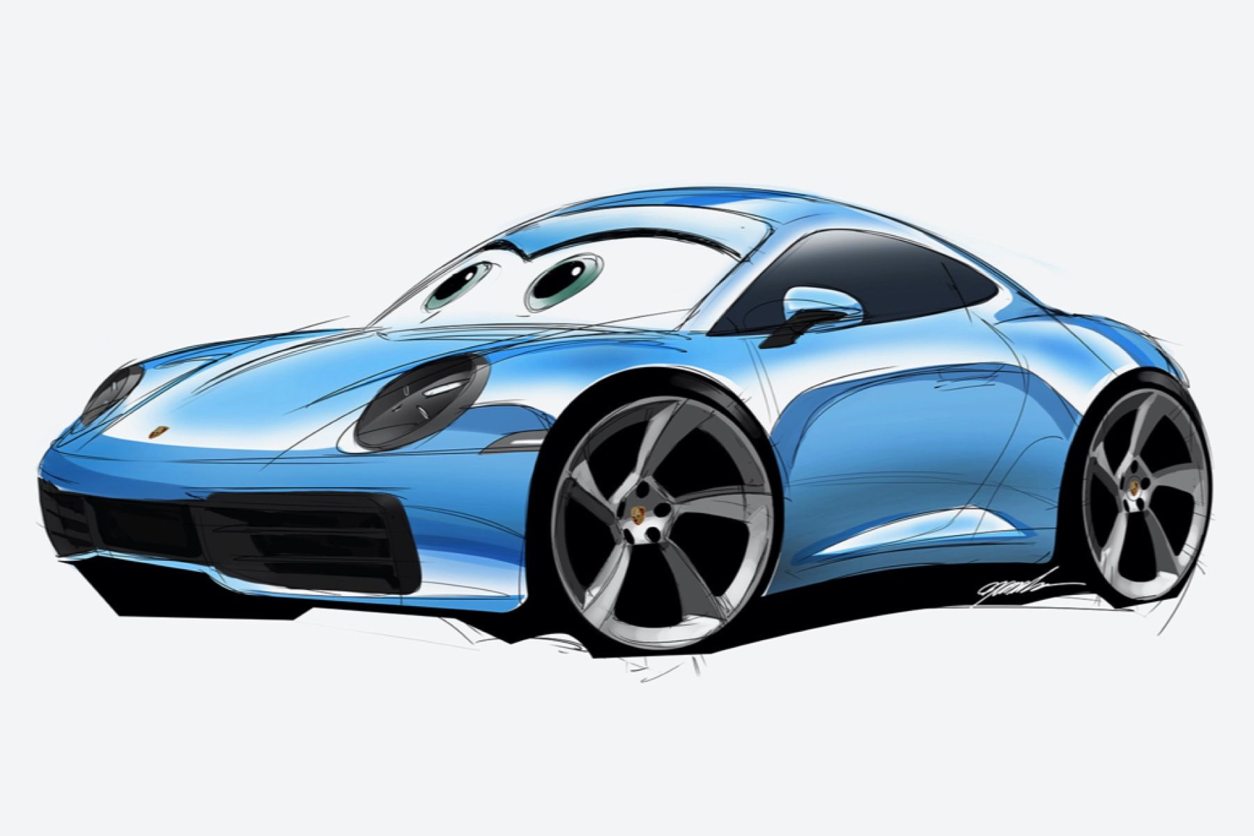 Porsche and Pixar to make real-life Sally Carrera from 'Cars' | Driving