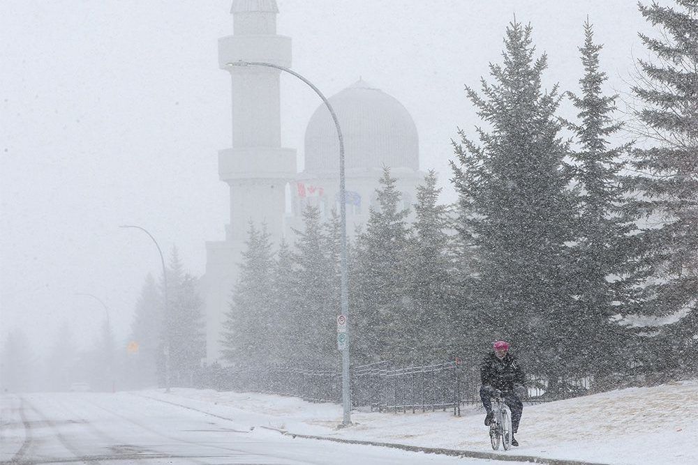 Spring snowstorm causes chaos on Calgary roads | Driving