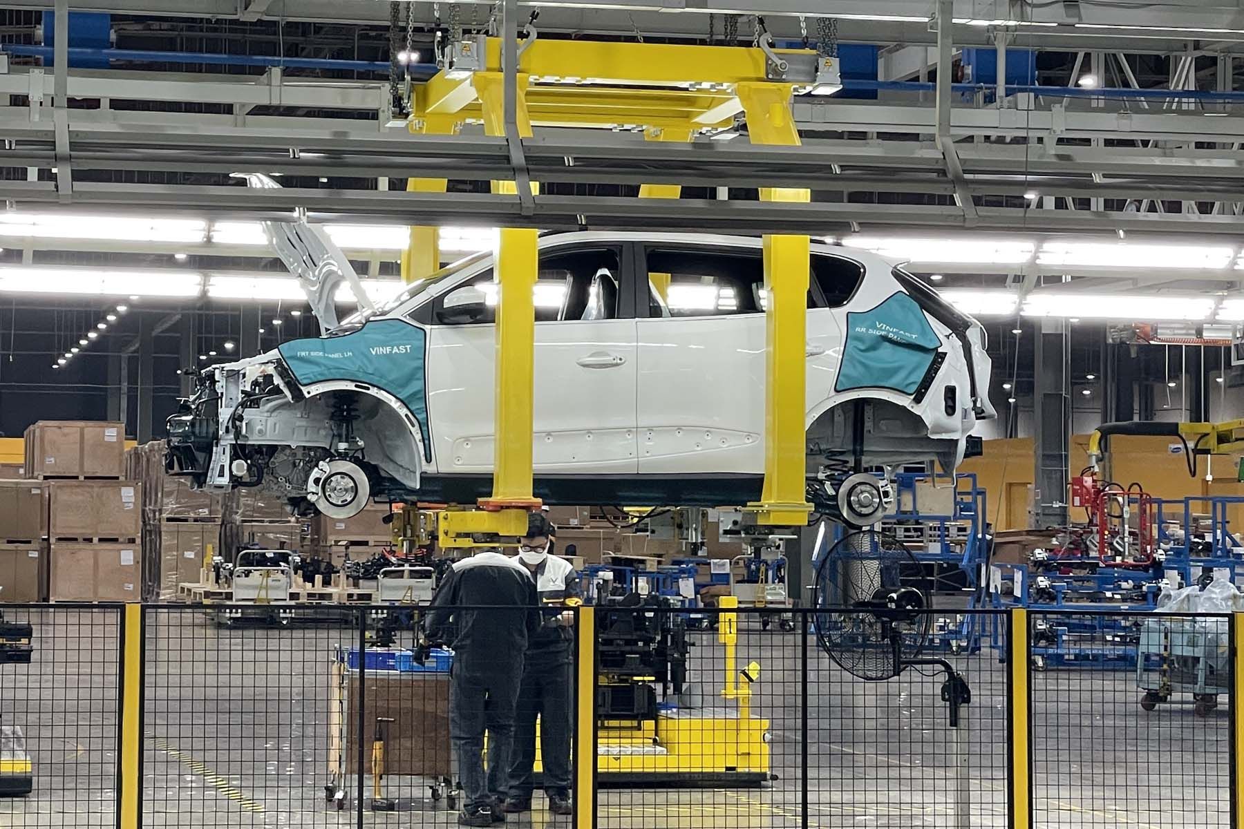 How VinFast turned a muddy field into a modern production complex | Driving